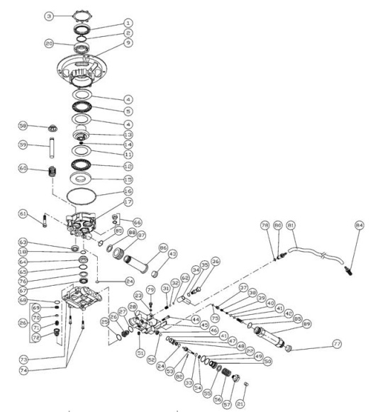 Coleman Powermate Pressure washer model PW0872201, replacement parts ...