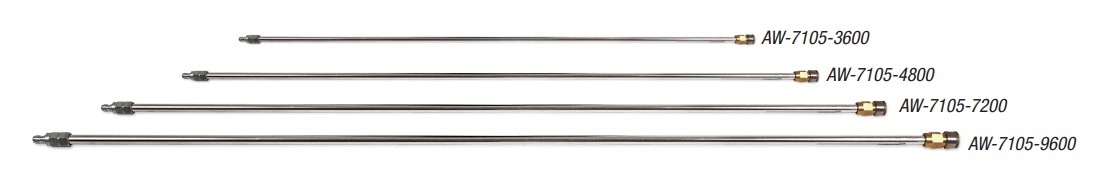 AW-7105-9600, WAND-96" W/QC SOCKET/PLUG 1/4" [Mi-T-M]