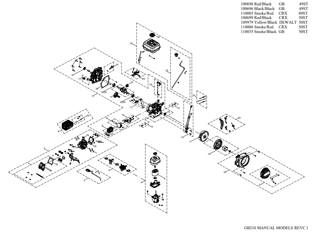 SIMPSON 110005 Engine Parts