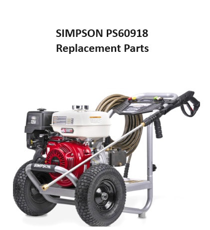 SIMPSON® PS60925 Pressure Washer Parts, Accessories, Breakdown & Owners ...