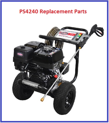 PowerShot PS4240H Simpson Pressure Washer Parts, Breakdown & Owners Manual